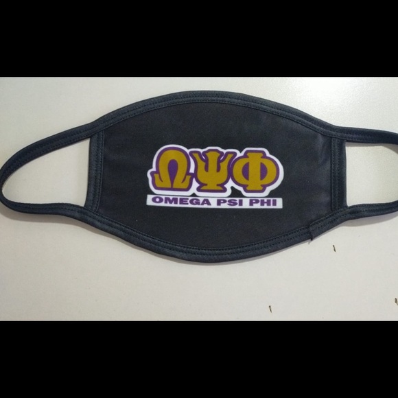 Omega Psi Phi | Accessories | Omega Psi Phi Mask | Poshmark